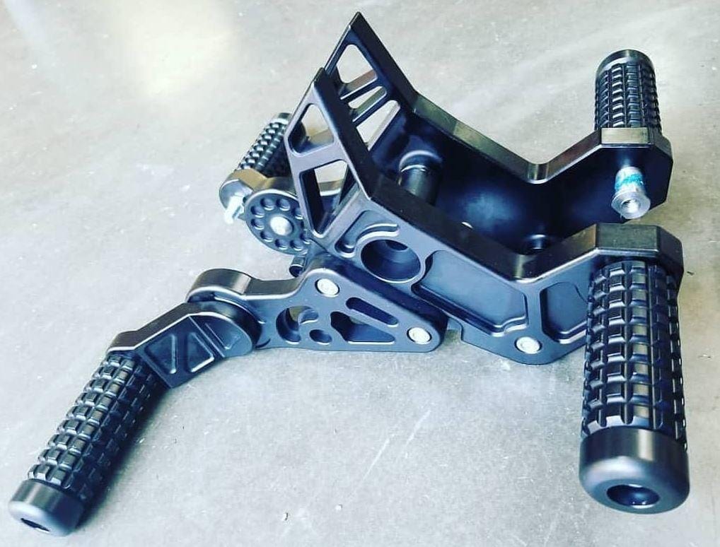 Impaktech Honda Grom Rearsets - STREETBIKE SUPPLY