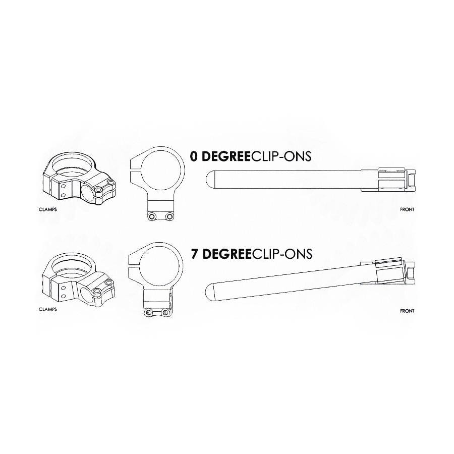 Vortex Racing Clip-Ons | STREETBIKE SUPPLY