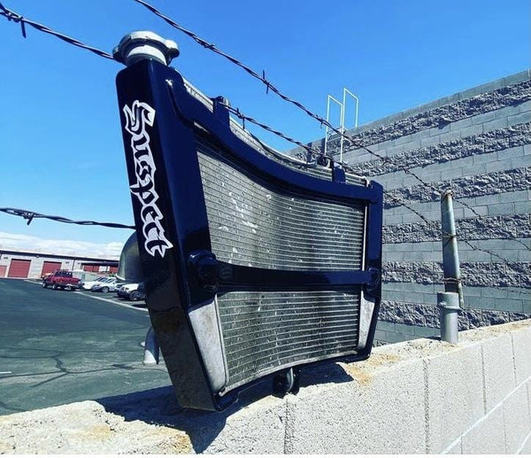 Suspect Radiator Cage - Suzuki - STREETBIKE SUPPLY